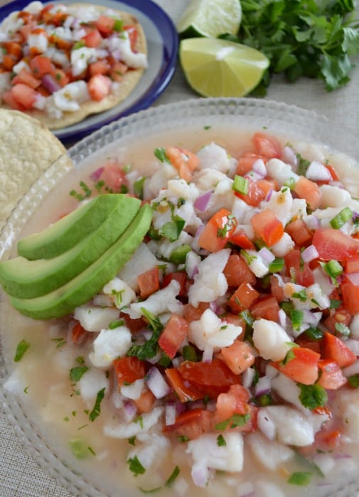Recetas para preparar el pescado blanco en ceviche